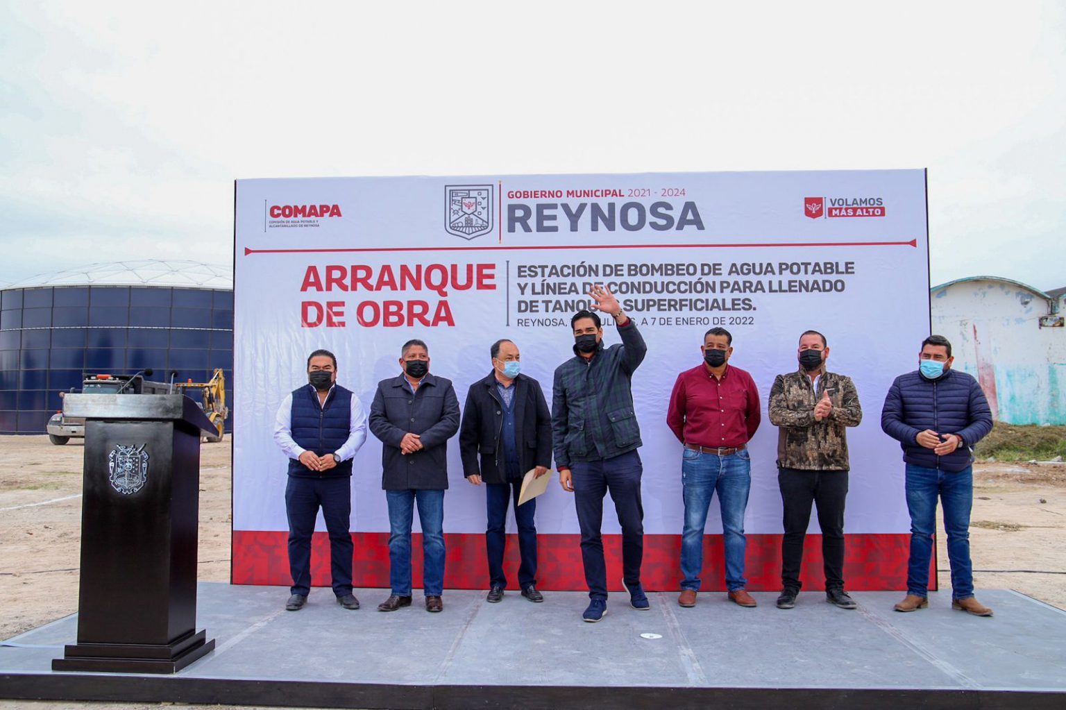 Invertirán 450 Mdp En Obra Hidráulica Es El Año Del Agua Para Reynosa