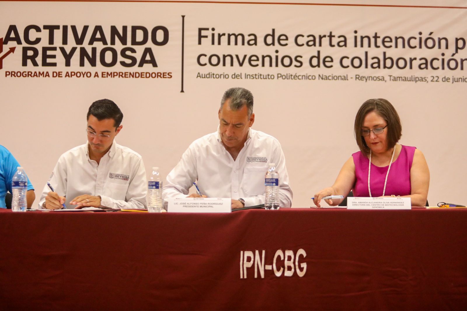 Apertura Gobierno de Reynosa e IPN Centro de Negocios e Innovación ...