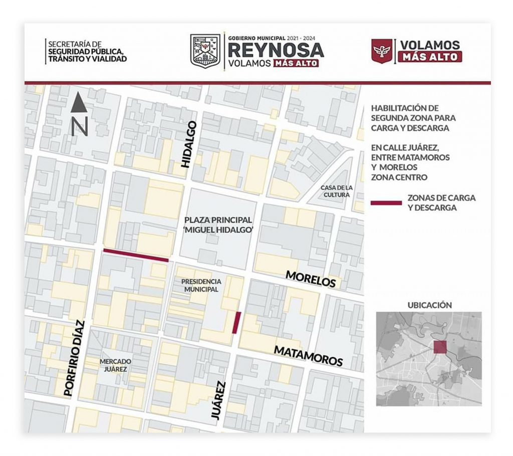 Habilita Gobierno de Reynosa mejoramiento vial en el primer cuadro de ...