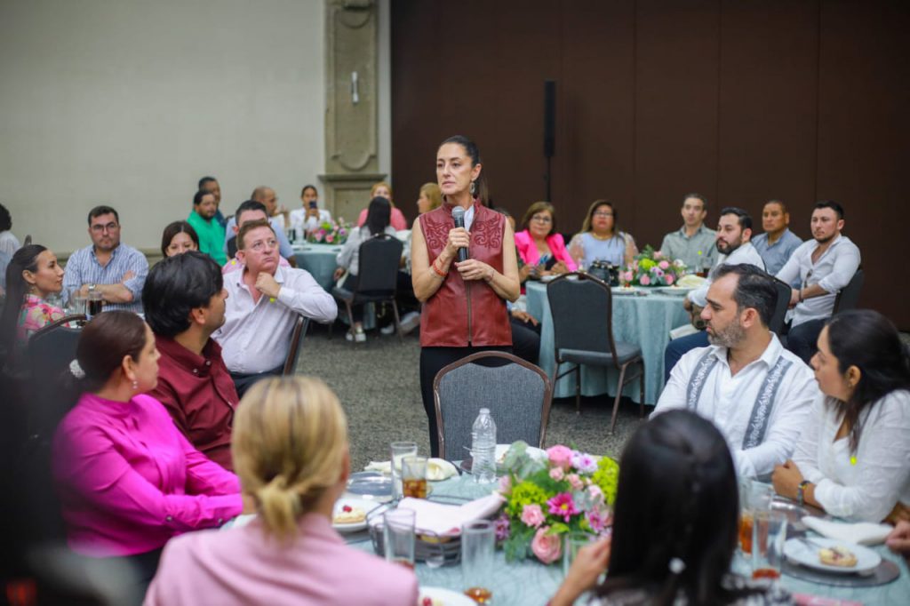 Coincide Claudia Sheinbaum con política pública del Alcalde Carlos Peña ...
