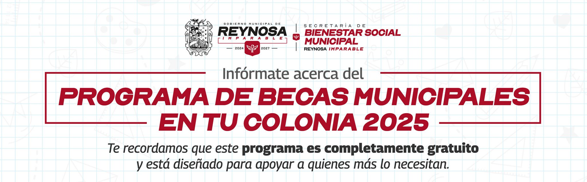 soporte becas 2025 – Administración Municipal Reynosa 2024-2027