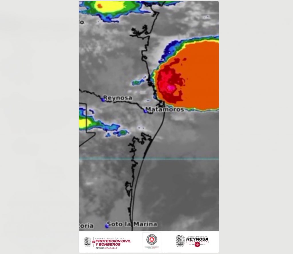Informa PCyB que continúa probabilidad de lluvia para Reynosa ...